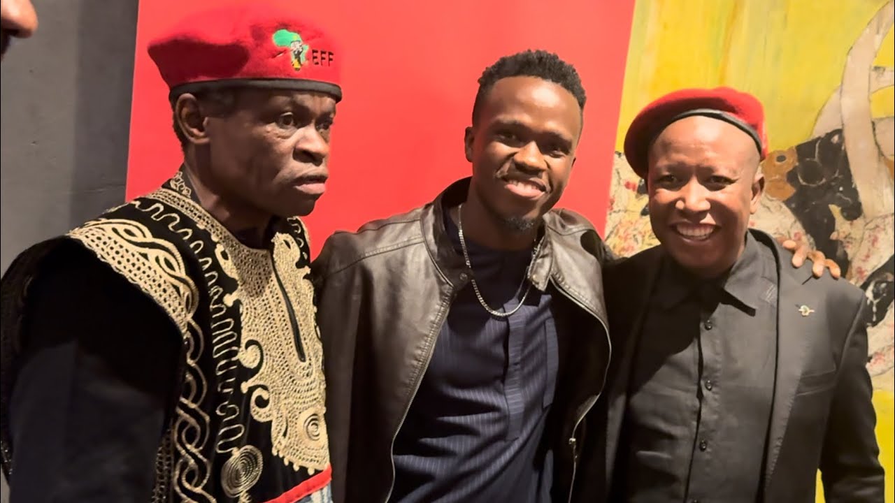 Pan Africanist Julius Malema of South Africa Visits Kenya - Invention ...